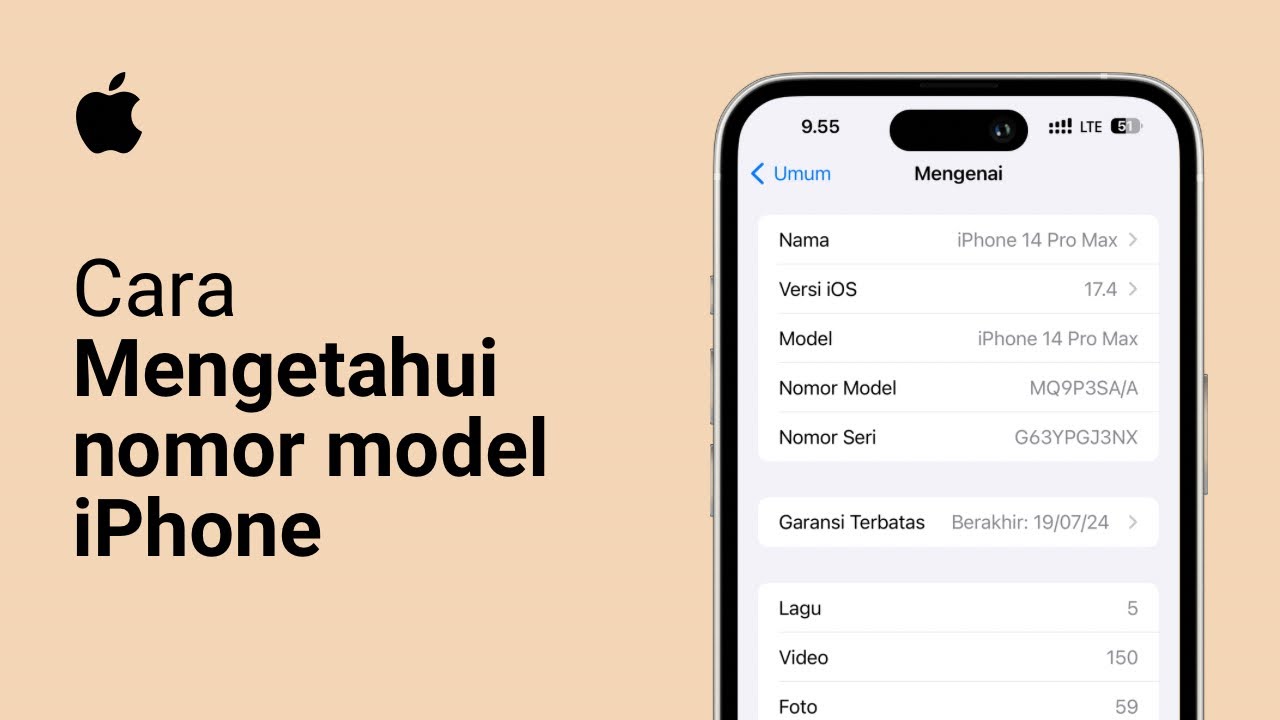 Cara Mengetahui Nomor Model iPhone dengan Mudah - YouTube