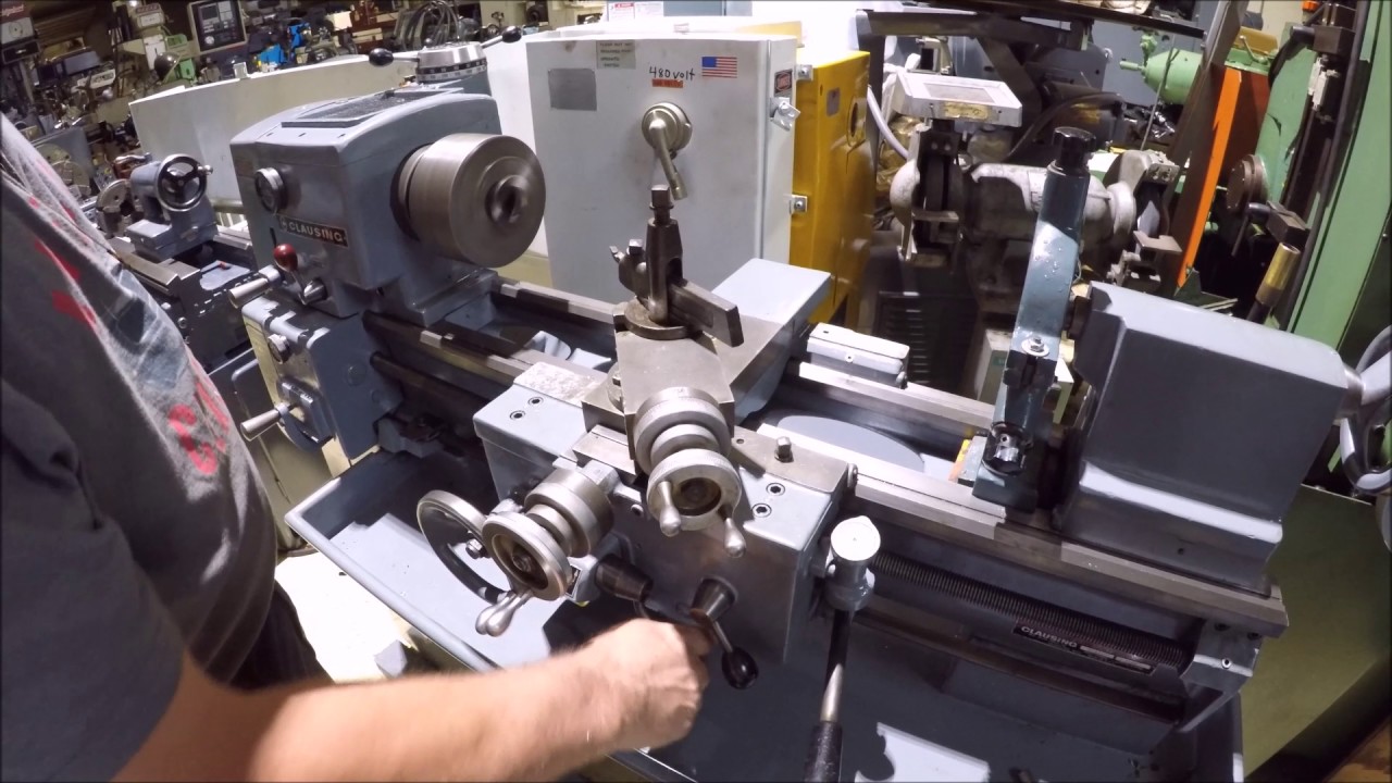 Clausing 5904 12" x 24" Variable Speed Lathe - YouTube