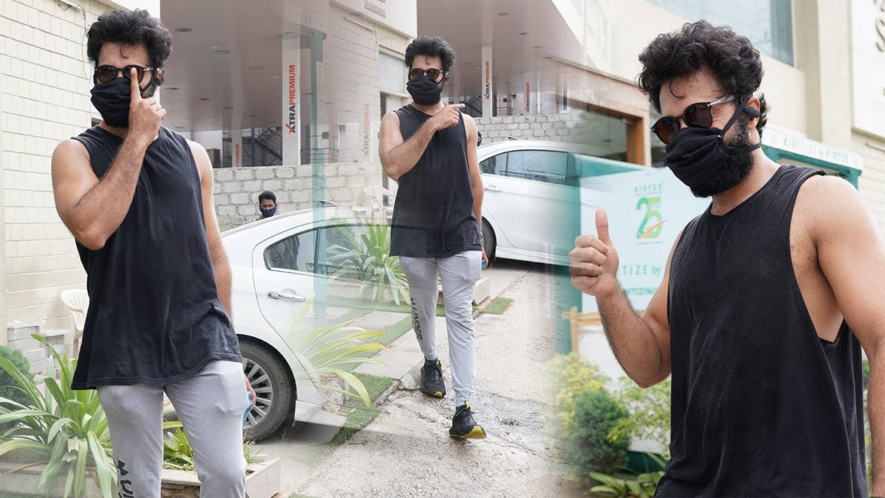 Actor Navdeep Exclusive Visuals @ Hyderabad Gym | Celebrities Gym ...