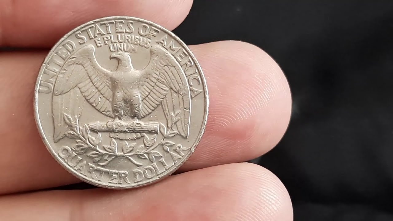 us quarter dollar 1988 - YouTube