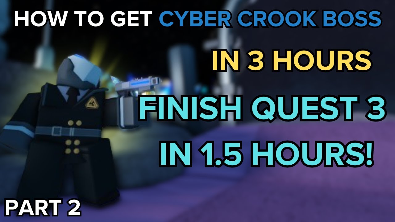 (TDS) (EASY) (PART 2) HOW TO GET CYBERNETIC CROOK BOSS IN 3 HOURS ...