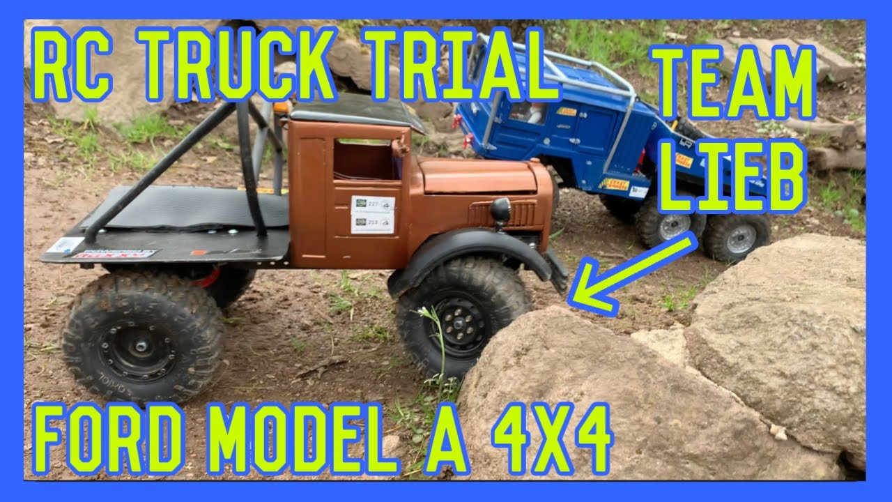 FORD MODEL A 4X4 TRAIL RC MONSTER TRUCK - YouTube