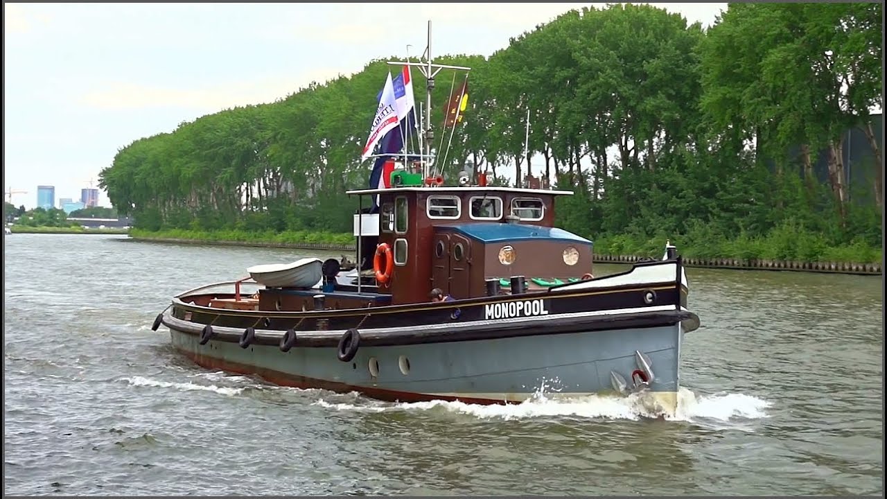 ⚓️'MONOPOOL' sleepboot van 1929 uit Rotterdam, 02008140, gespot 23 05 ...