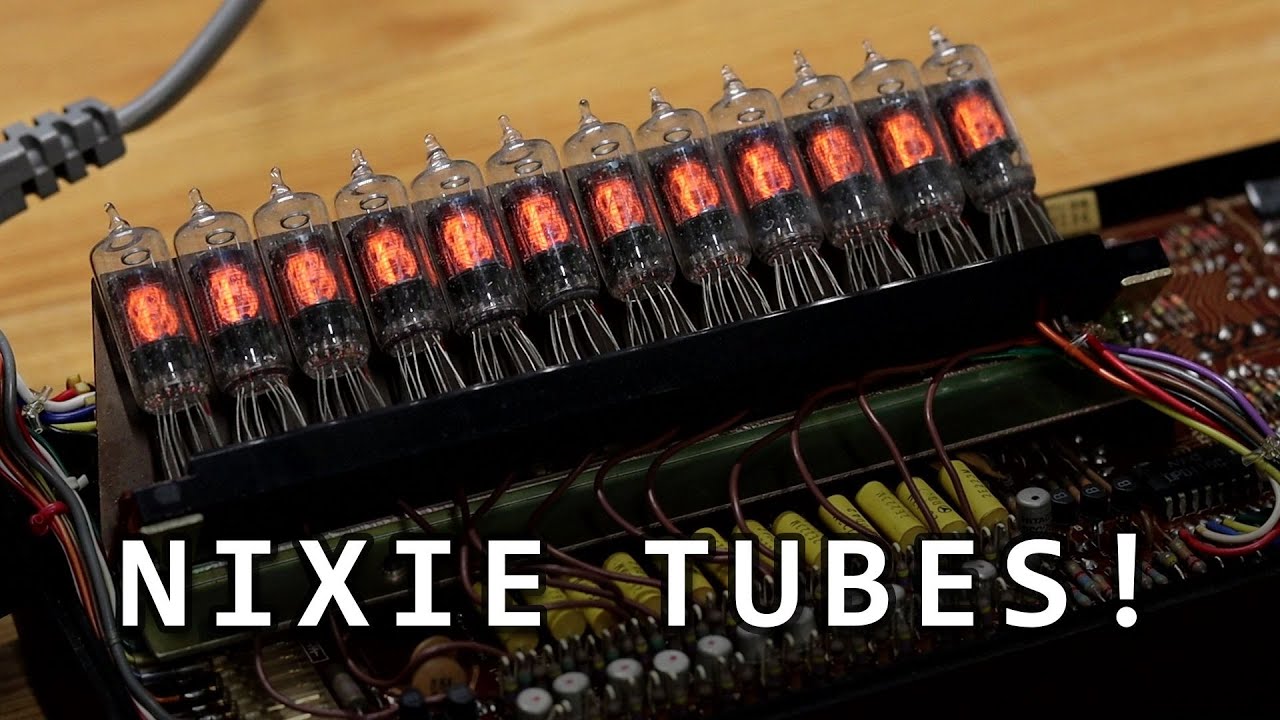 Working on a Casio AS-A Nixie Tube Calculator - YouTube