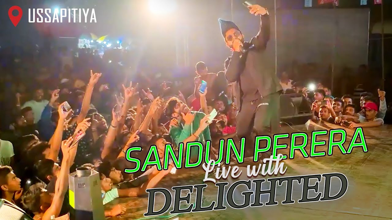 Sandun Perera Live With Delighted | 2022, November 20 at Ussapitiya ...