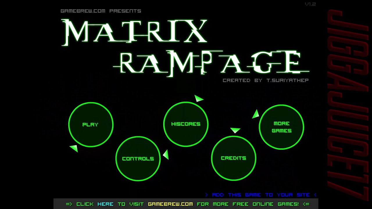 Matrix Rampage Flash Game (No Commentary) - YouTube