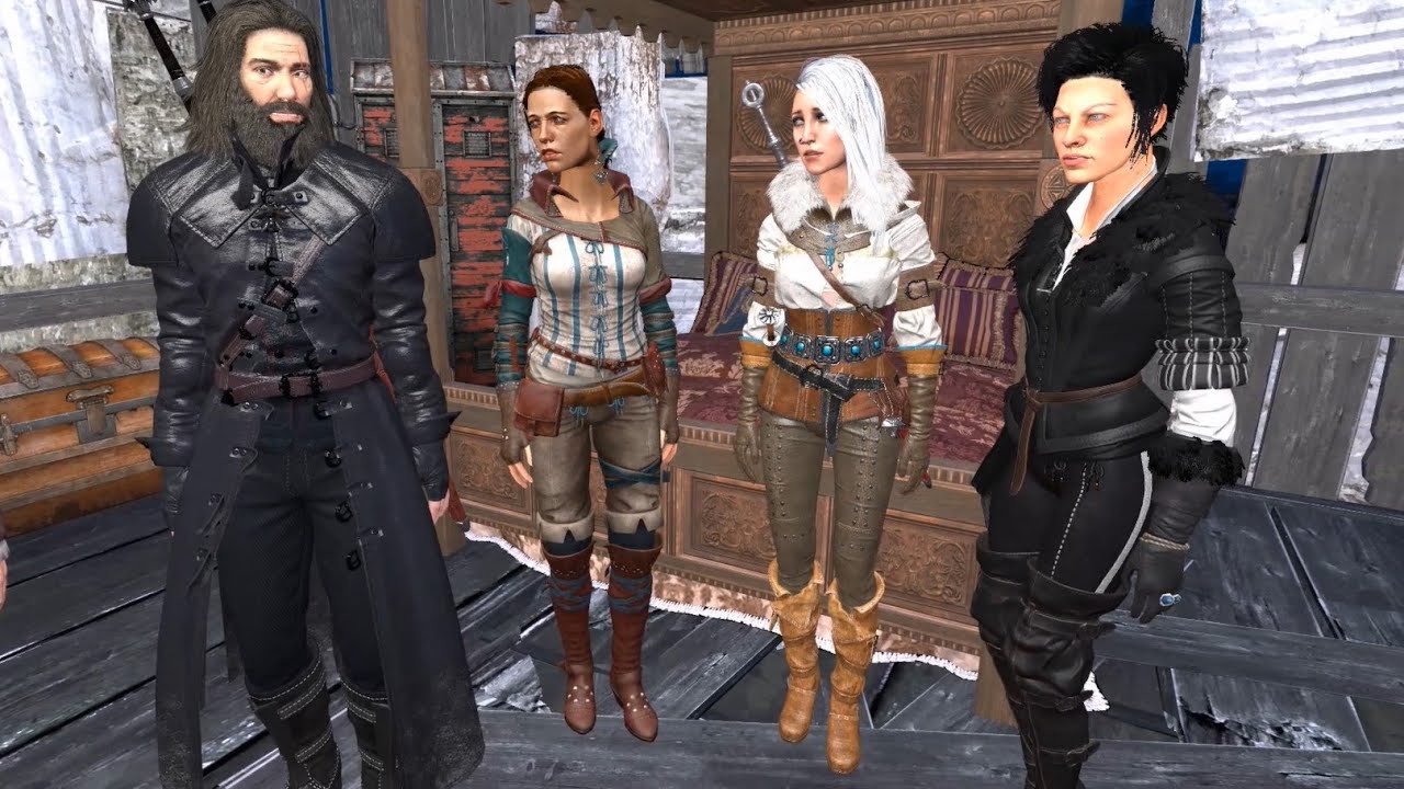 DBD Survivors Witcher Collection. Cosmetics Idea. - YouTube