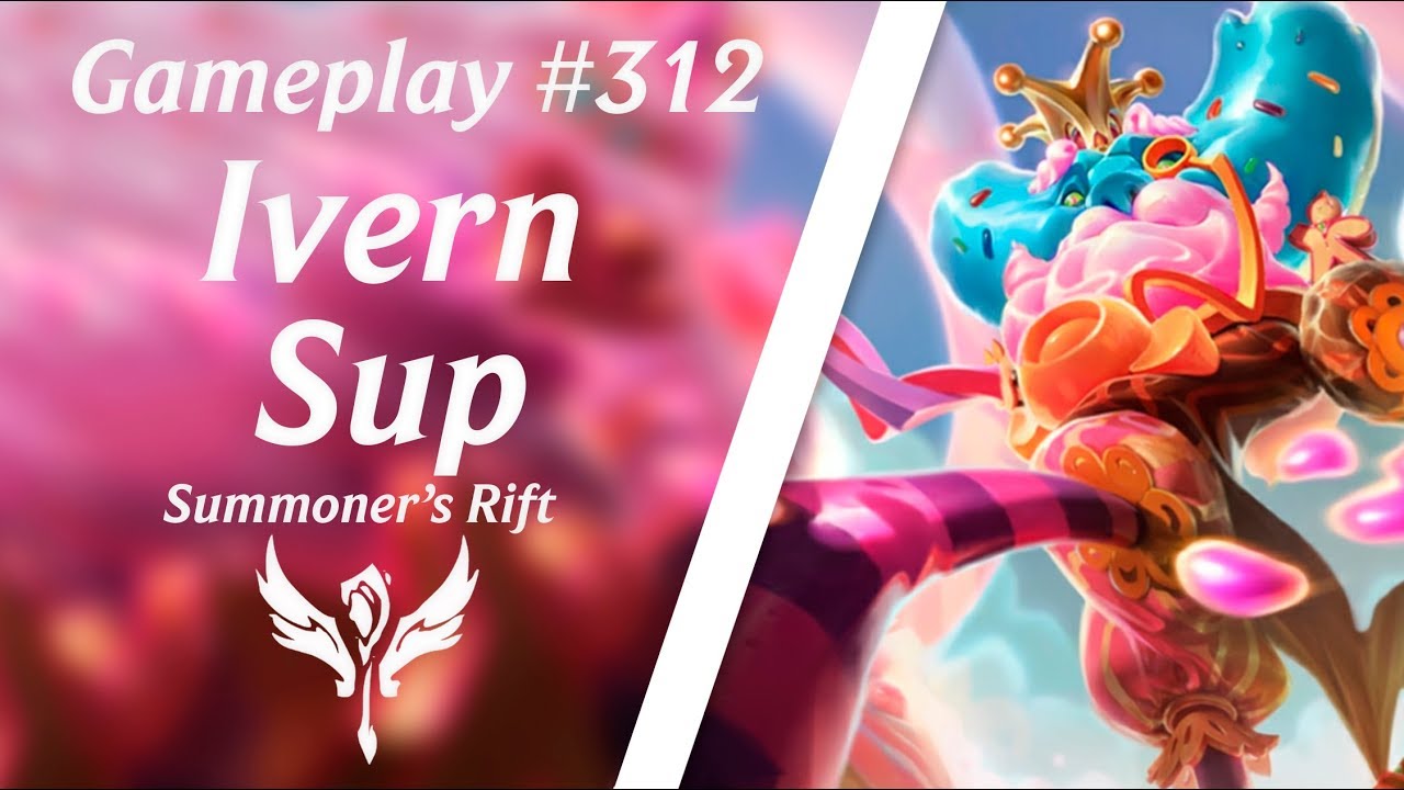 LOL Gameplay - Ivern Suporte #4 | 4K 60fps - YouTube