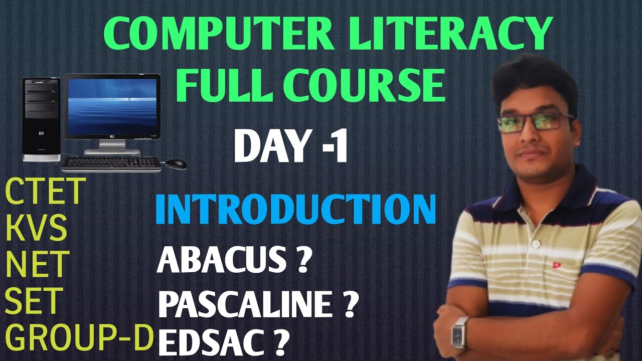 Introduction of computer | Abacus |Pascaline | Edsac | Eniac | Basic ...