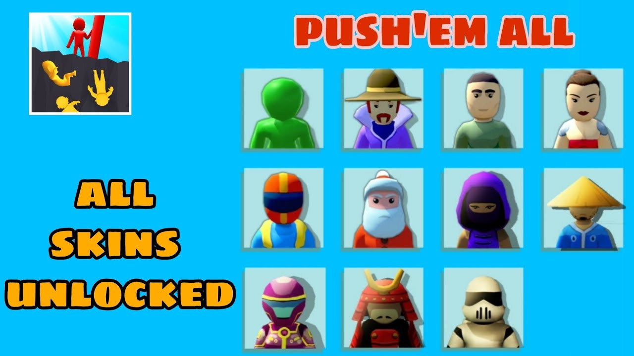 PUSH THEM ALL ALL CHARACTERS UNLOCKED GAMEPLAY WALKTHROUGH PART 22 ...