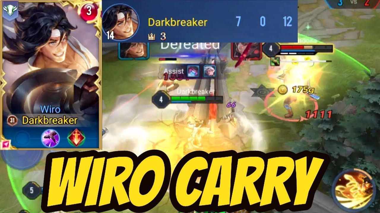 WIRO BEST PRO BUILD IN THE NEW PATCH | AoV | 傳說對決 | RoV | Liên Quân ...