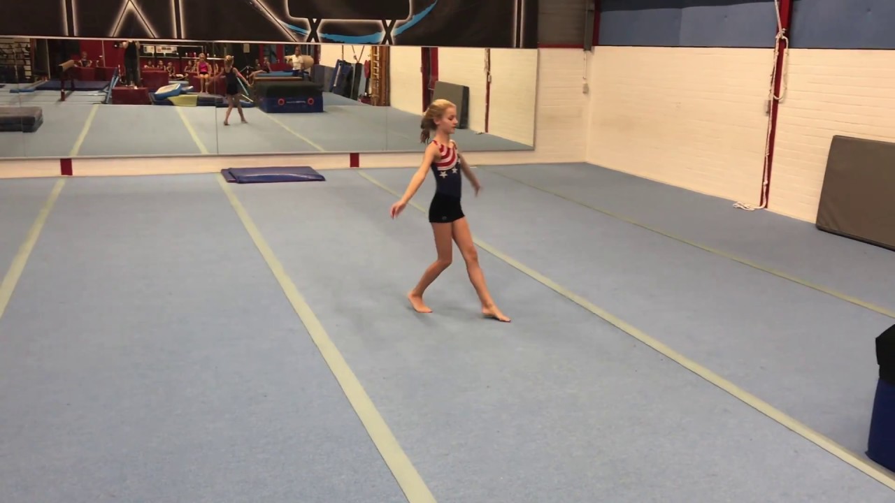 Gymnastics | Turnen - Floor Routine #3 - YouTube