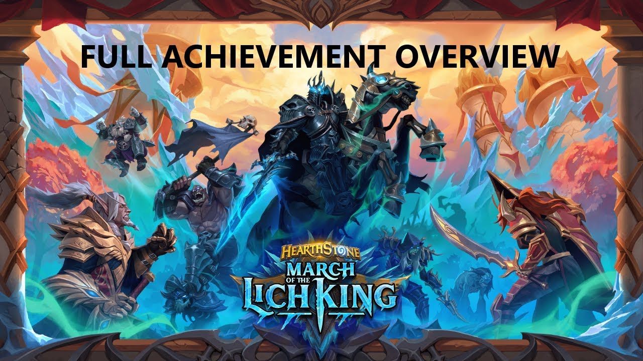 March of the Lich King Achievement Set Overview! - YouTube