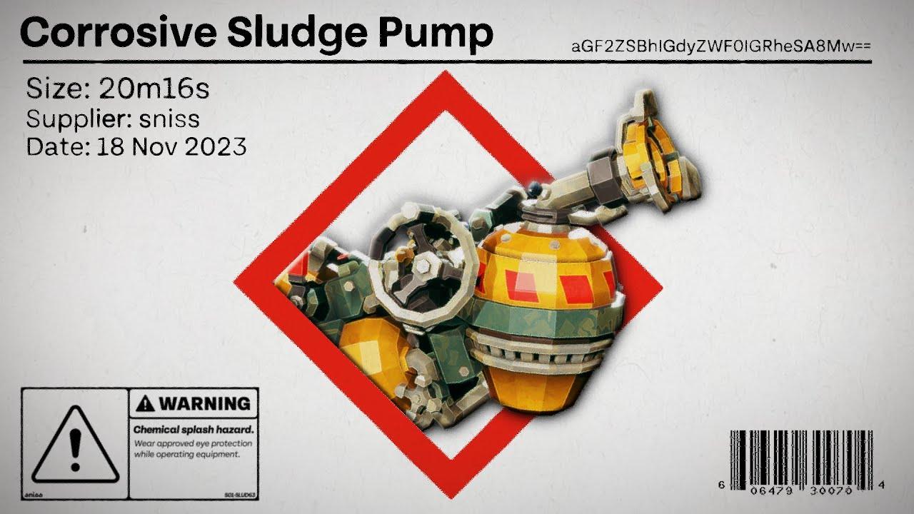 DRG: The Corrosive Sludge Pump - YouTube