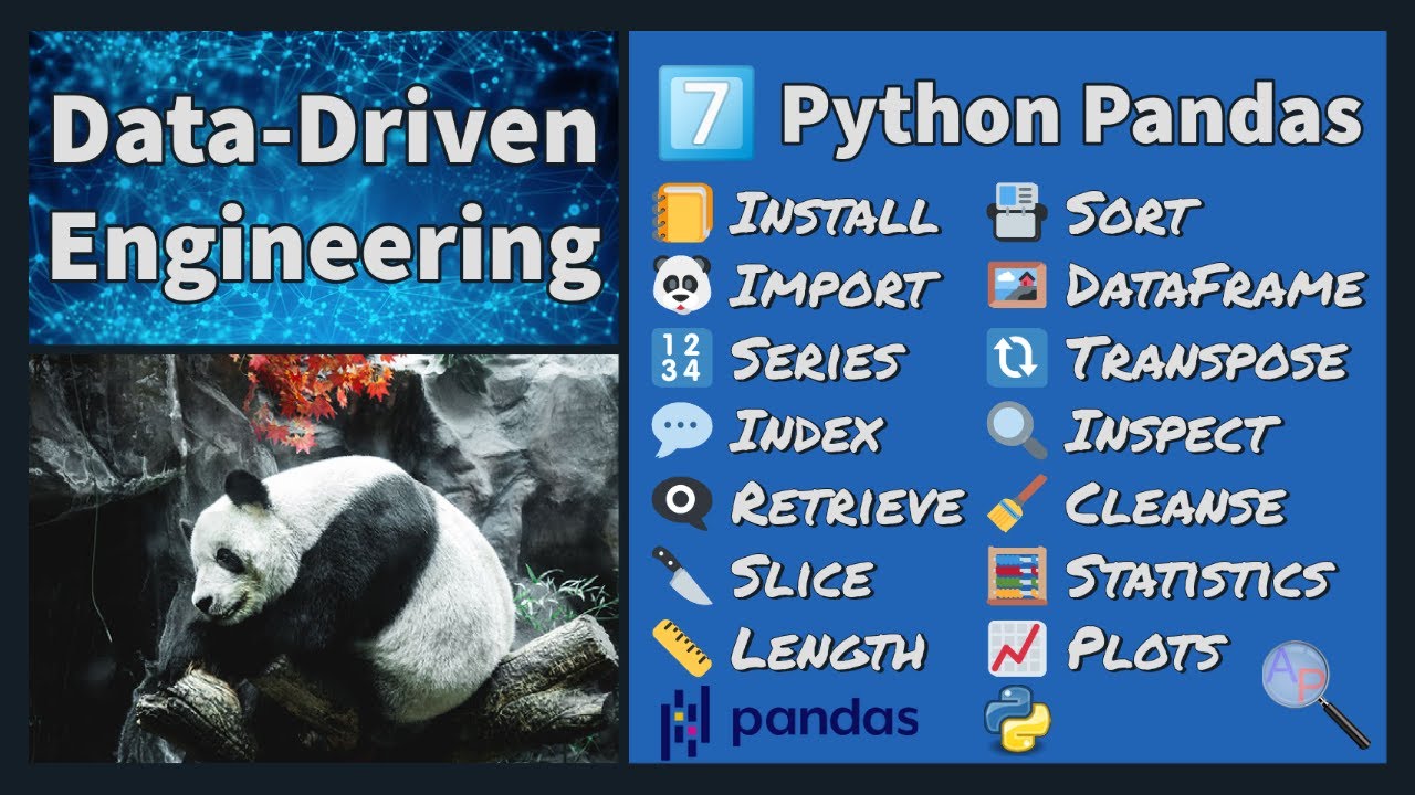 Pandas for Data-Driven Engineering - YouTube Pandas for Data-Driven Engineering - YouTube