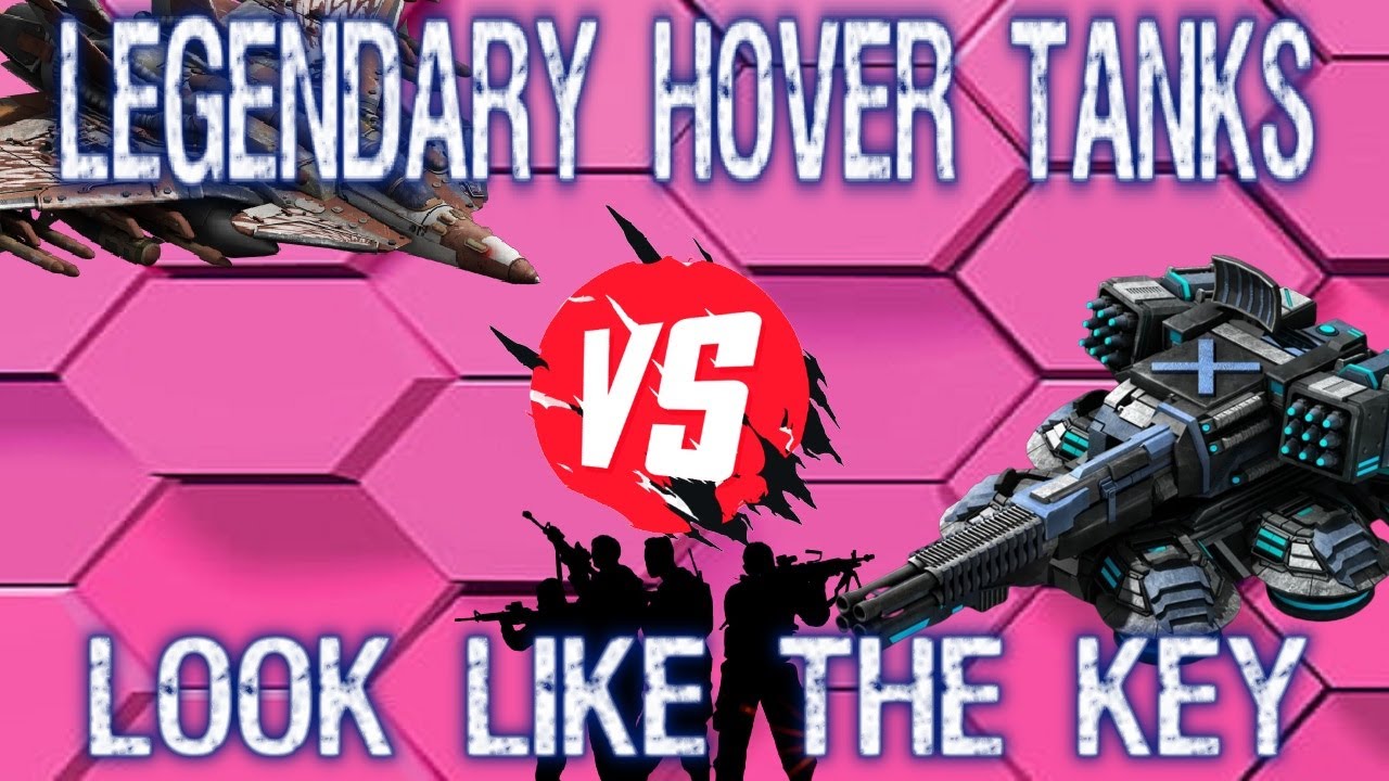 War Commander: Legendary Hover Tanks V's Fighter Company. - YouTube