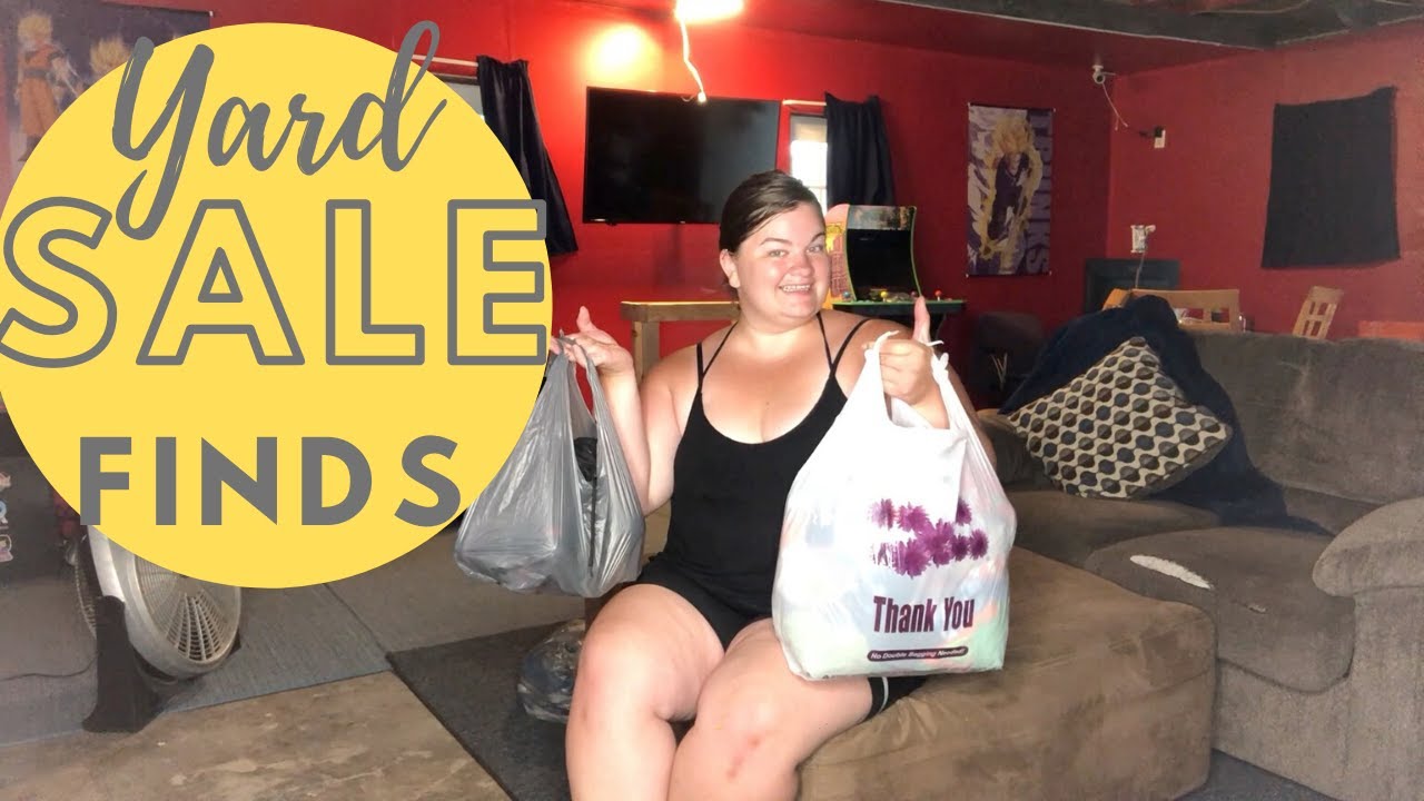 Garage Sale Haul ( its all kids clothes) - YouTube