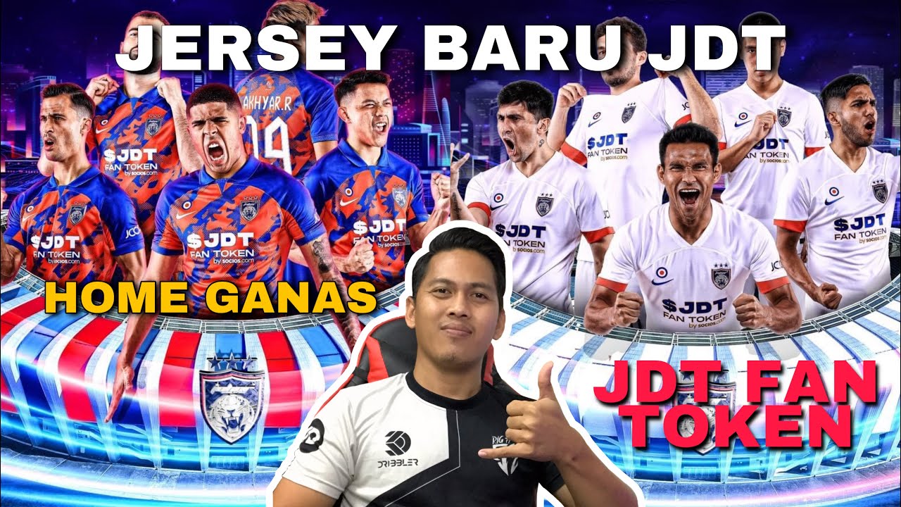 JERSEY BARU JDT 2023 | Sponser Terbaru JDT Fans Token By Socios.Com ...