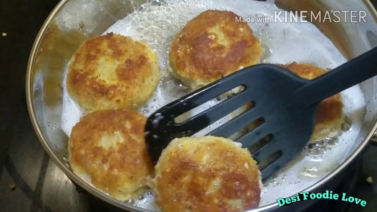 Cheesy potato cutlets recipe by Desi Foodie Love - YouTube