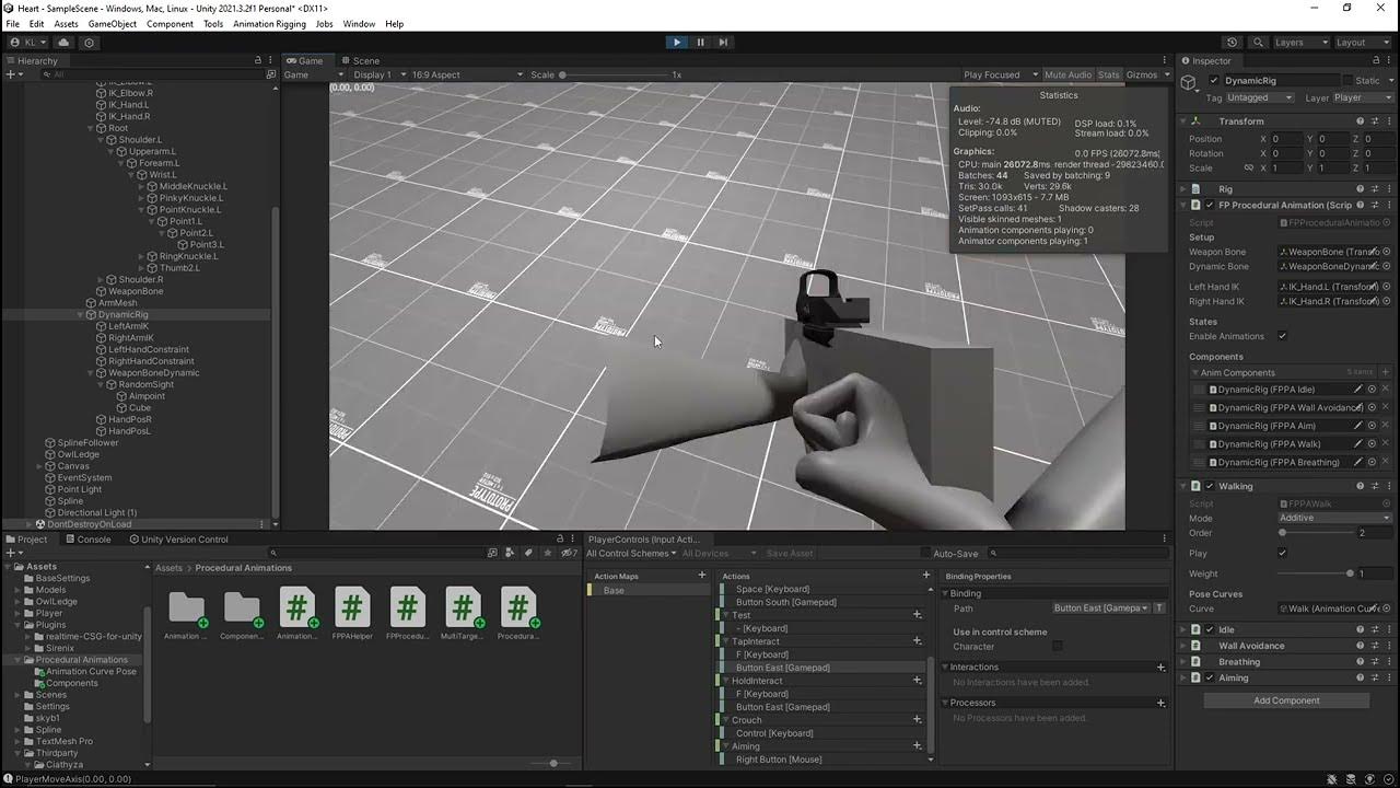 Game Dev Log: I made a Component based procedural animator. - YouTube