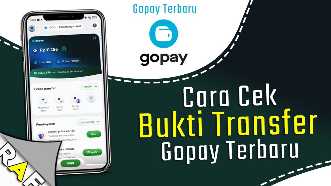 Cara Melihat Bukti Transfer Gopay Terbaru - YouTube