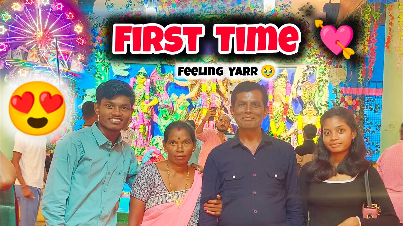Maa Baba Ke Sath 🥰 First Time Aise Mela Ghume Or Darsan Kiya 🥹 मां भी ...