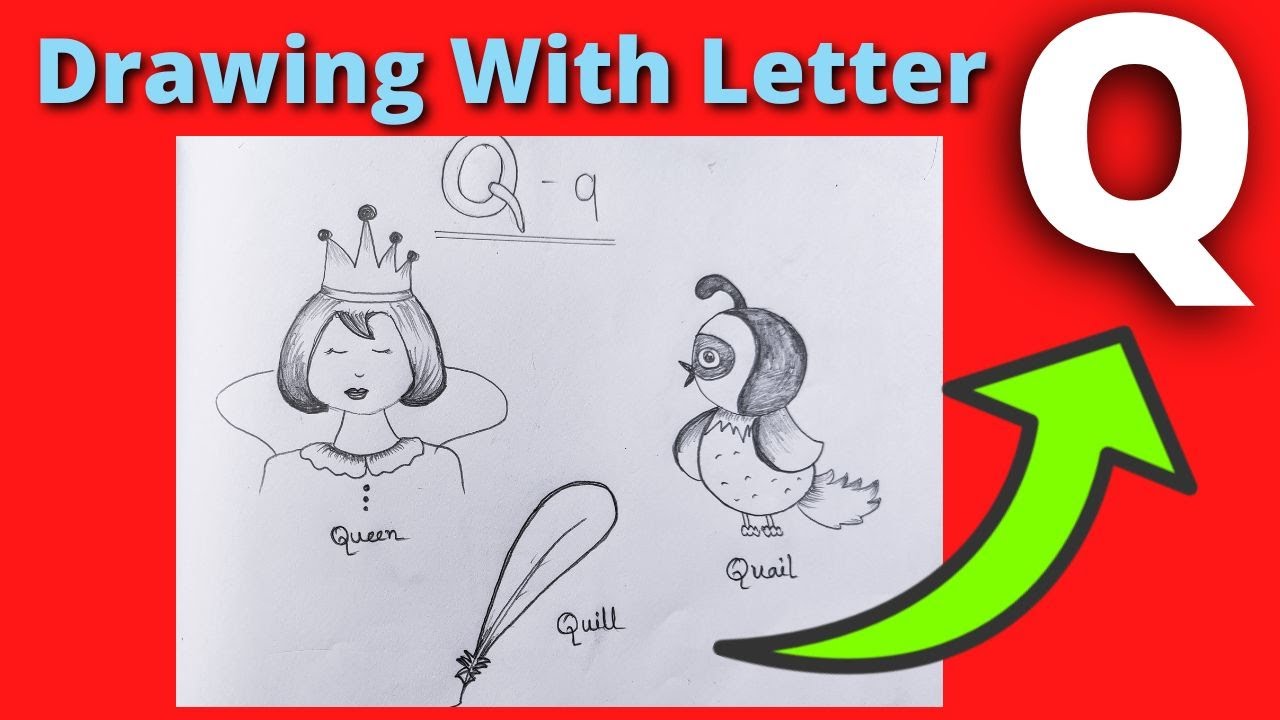 How to draw | Drawing for kids | Drawing pictures with Q | Situ Art ...