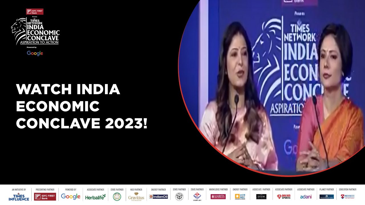 Ayesha Faridi & Padmaja Joshi Reveal India Economic Conclave 2023 | IEC ...