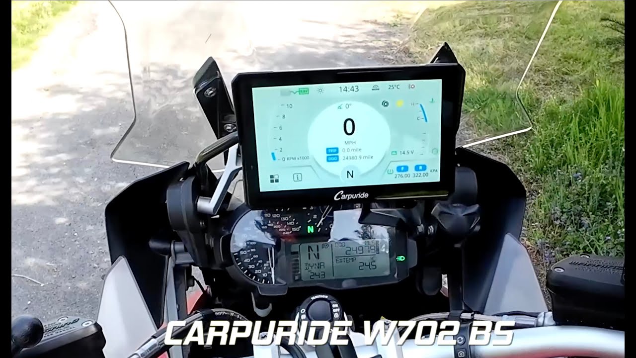 CARPURIDE W702 BS RIDE REVIEW - YouTube