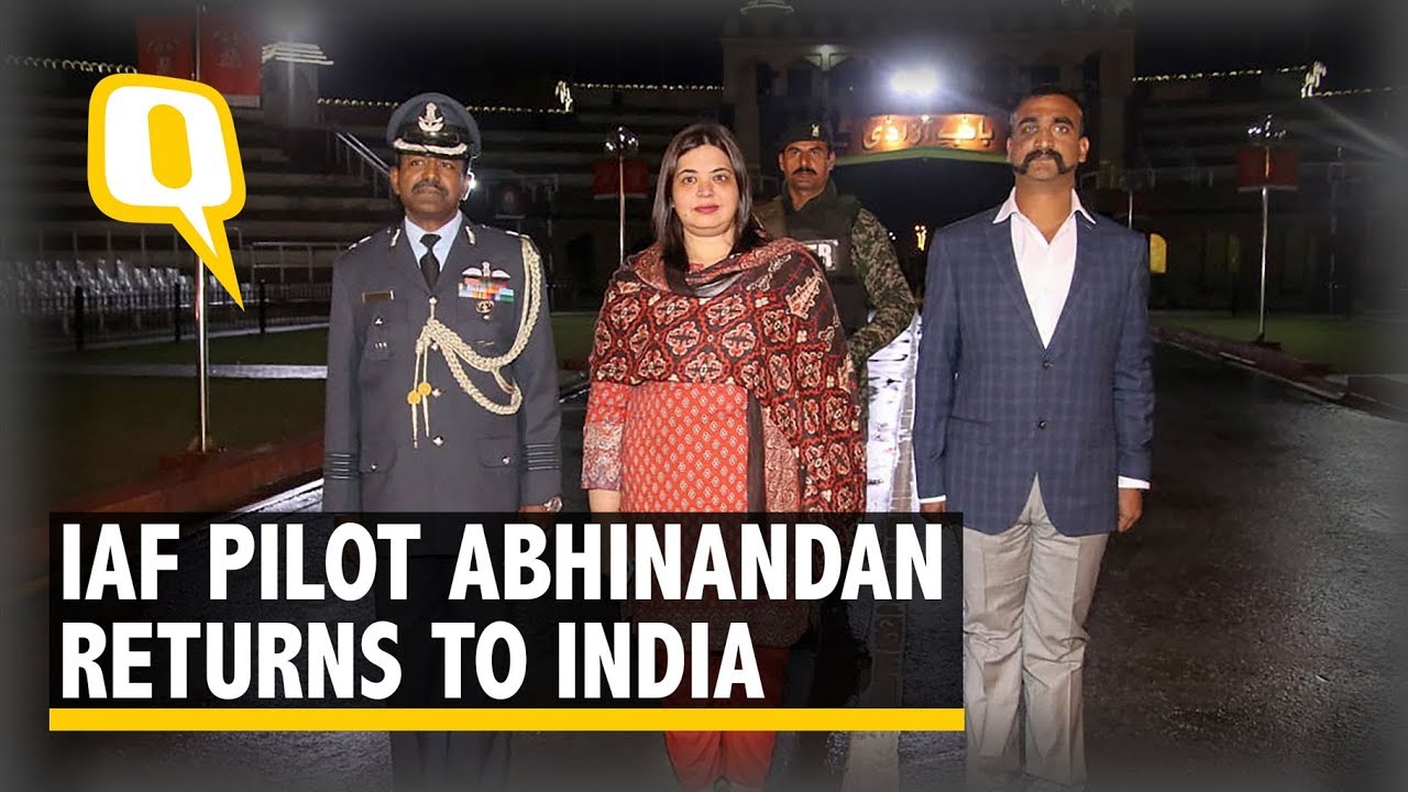 Abhinandan Varthaman is Home: IAF Pilot Crosses Border With a Smile ...