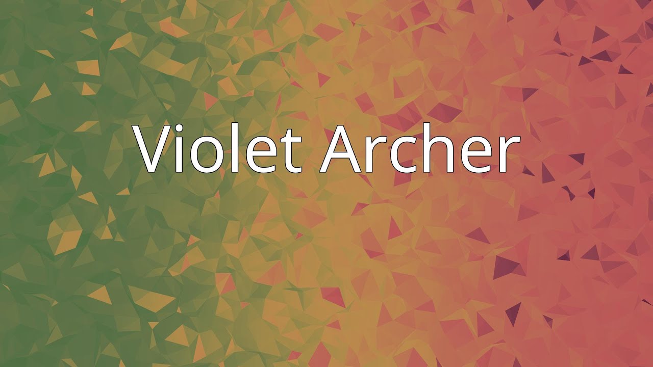 Violet Archer - YouTube