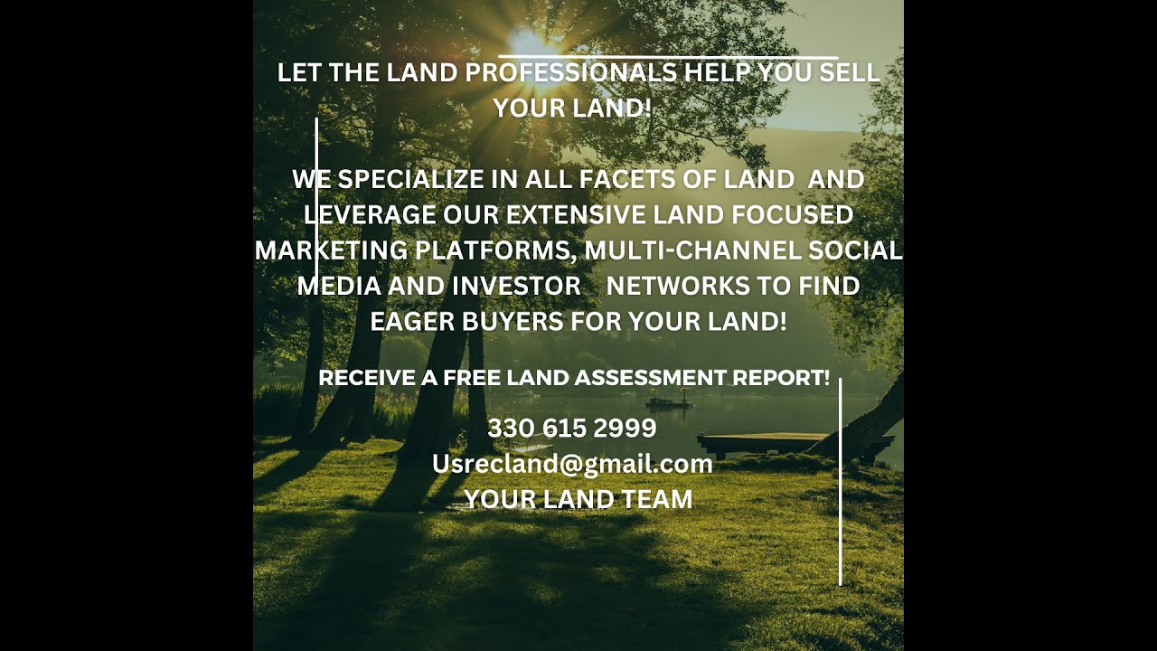 LET THE LAND PROFESSIONALS HELP YOU SELL YOUR LAND- LEVERAGE OUR LAND ...