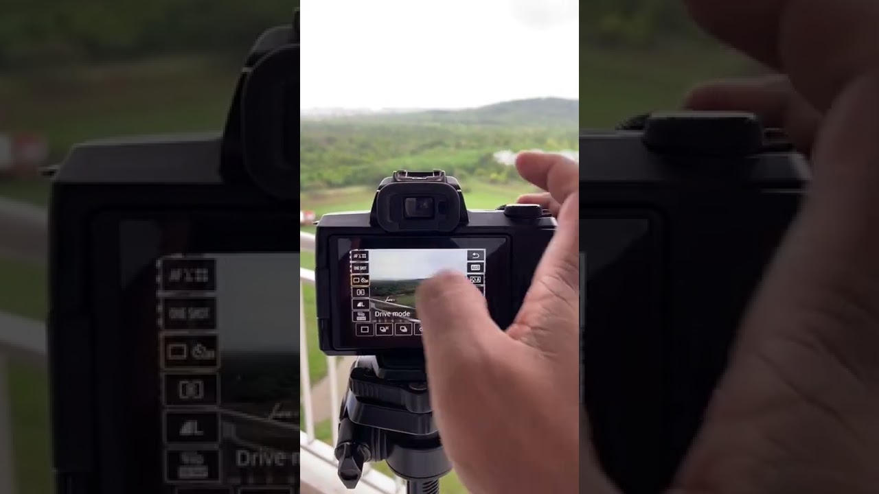 How to do Continuous shooting on CANON - YouTube