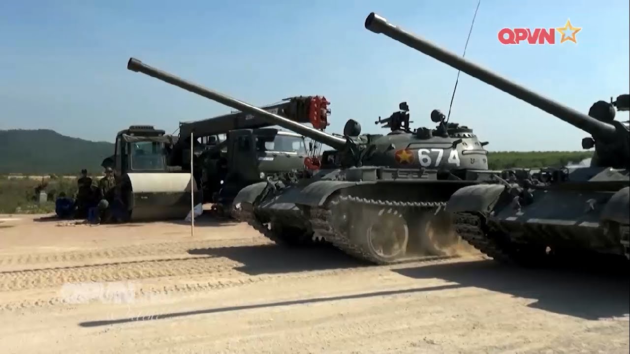 Đội tuyển Xe tăng QDND Việt Nam huấn luyện chuẩn bị Army Game 2021 ...