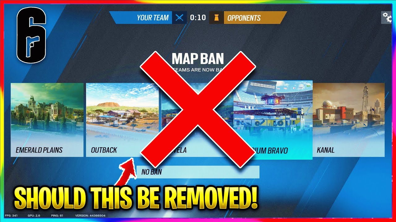 Should Rainbow Six Siege REMOVE The Map Ban System? - YouTube