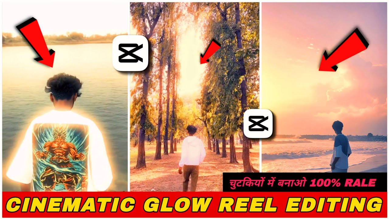 Glow Effect Video Editing Kaise Kare | Cinematic Glow Effect Capcut ...
