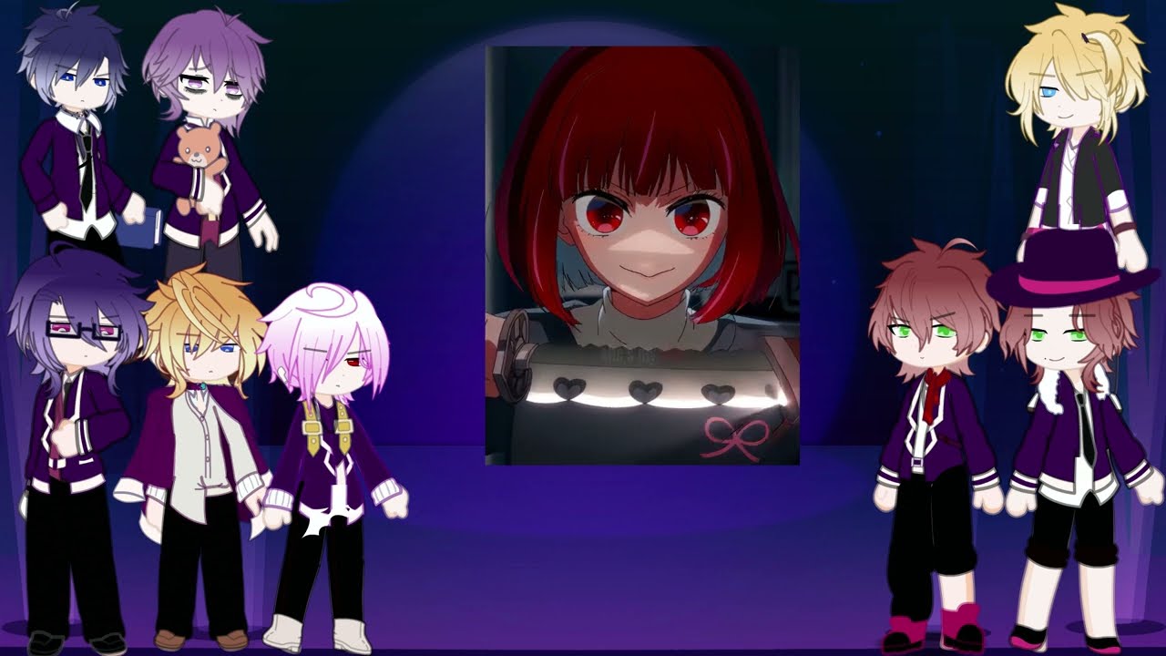 DL || Diabolik Lovers React To Yui As Kana Arima - YouTube