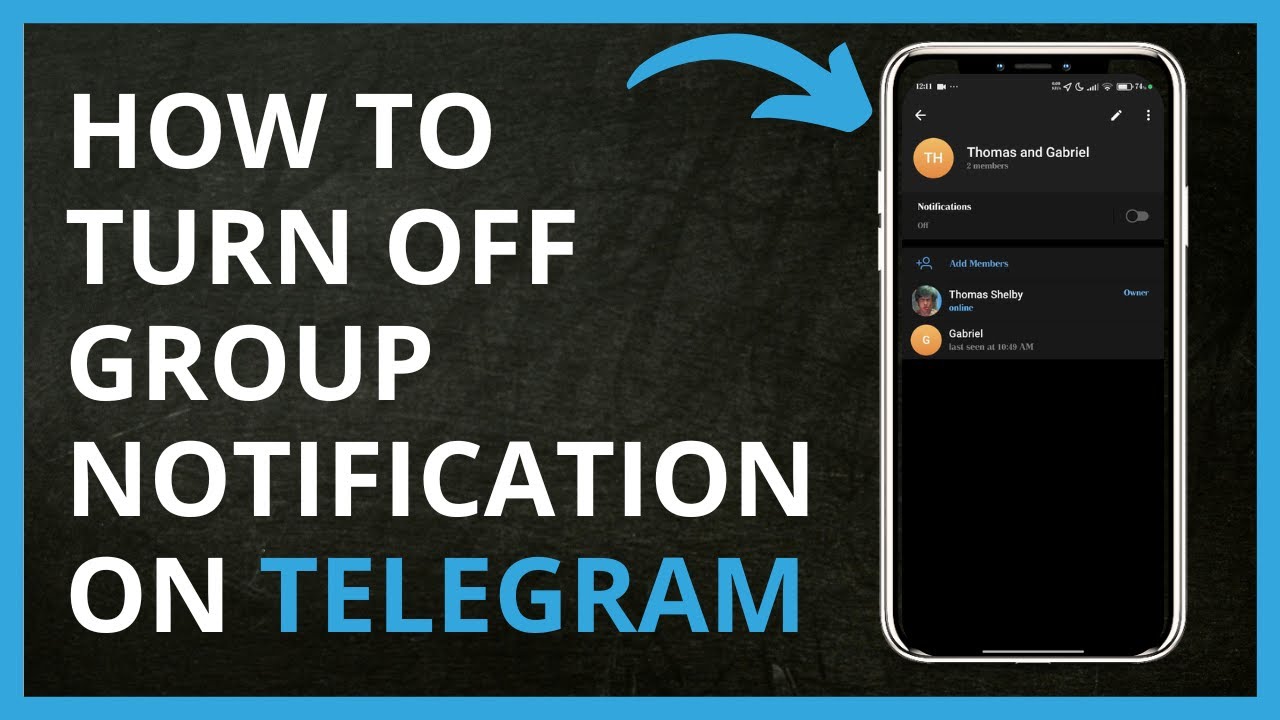 How To Turn Off Group Notification on Telegram in 2024 - YouTube