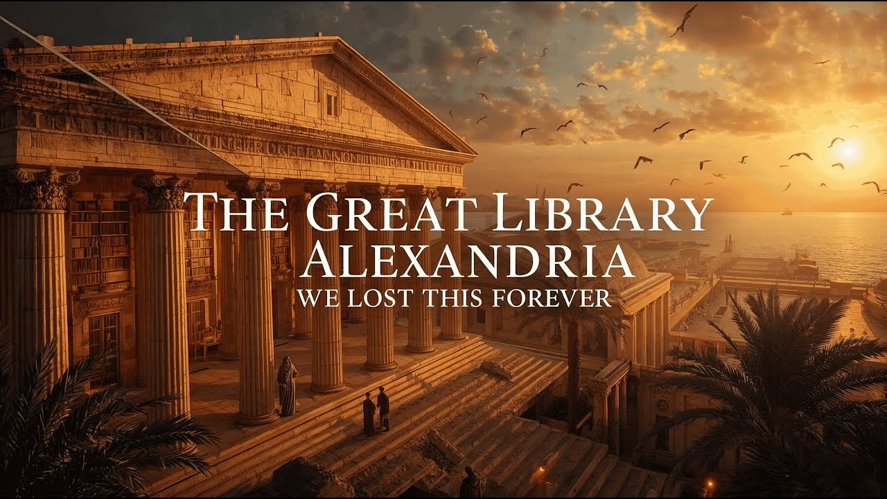 We Lost This Forever 😔 The Great Library of Alexandria | HD Time Travel ...