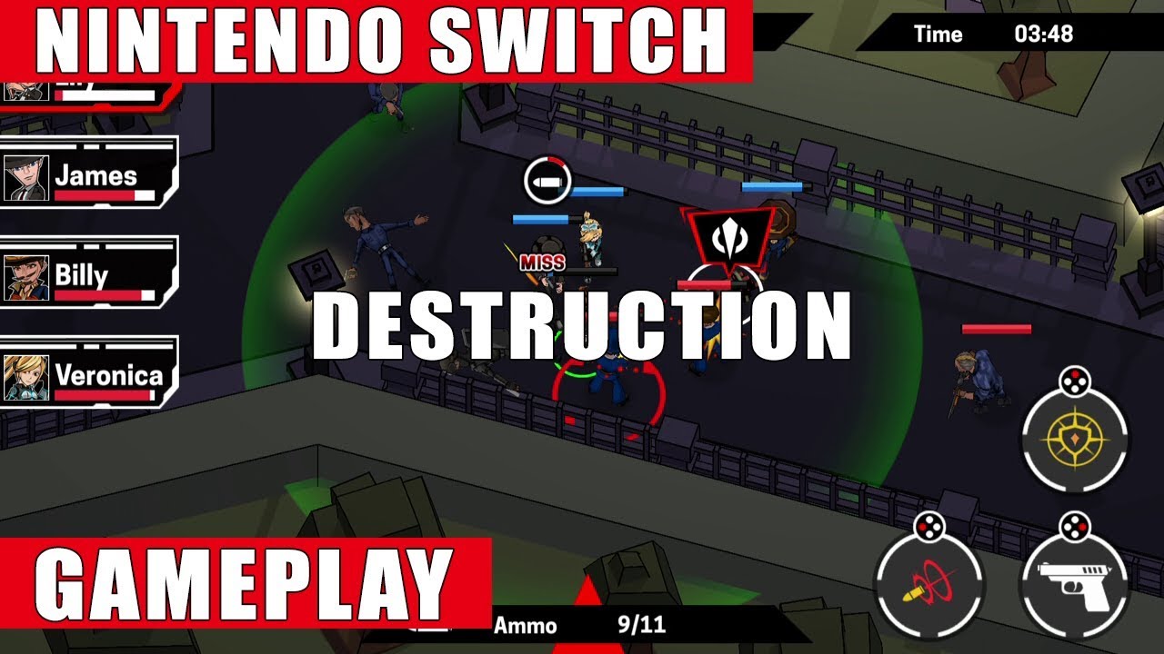 Destruction Nintendo Switch Gameplay - YouTube