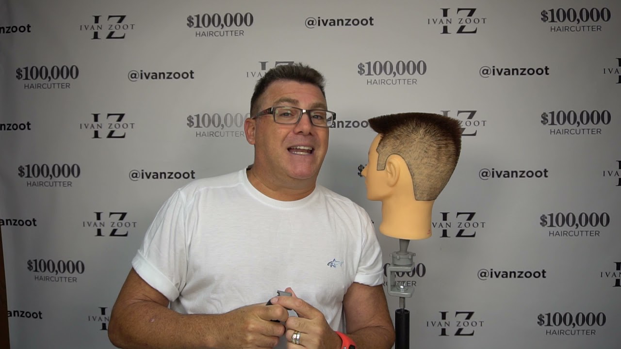 Trim around ears cleanly. keep haircutting simple series. - YouTube