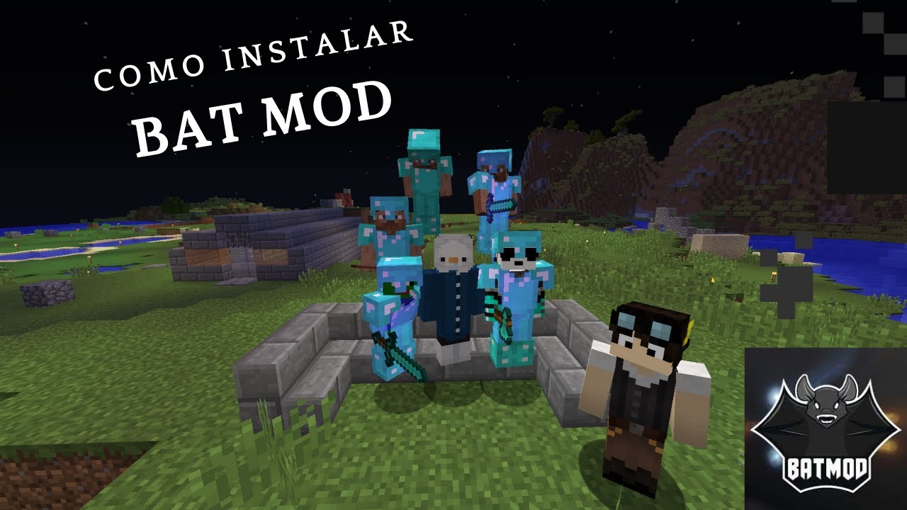 Como descargar Batmod y probando el cliente - YouTube