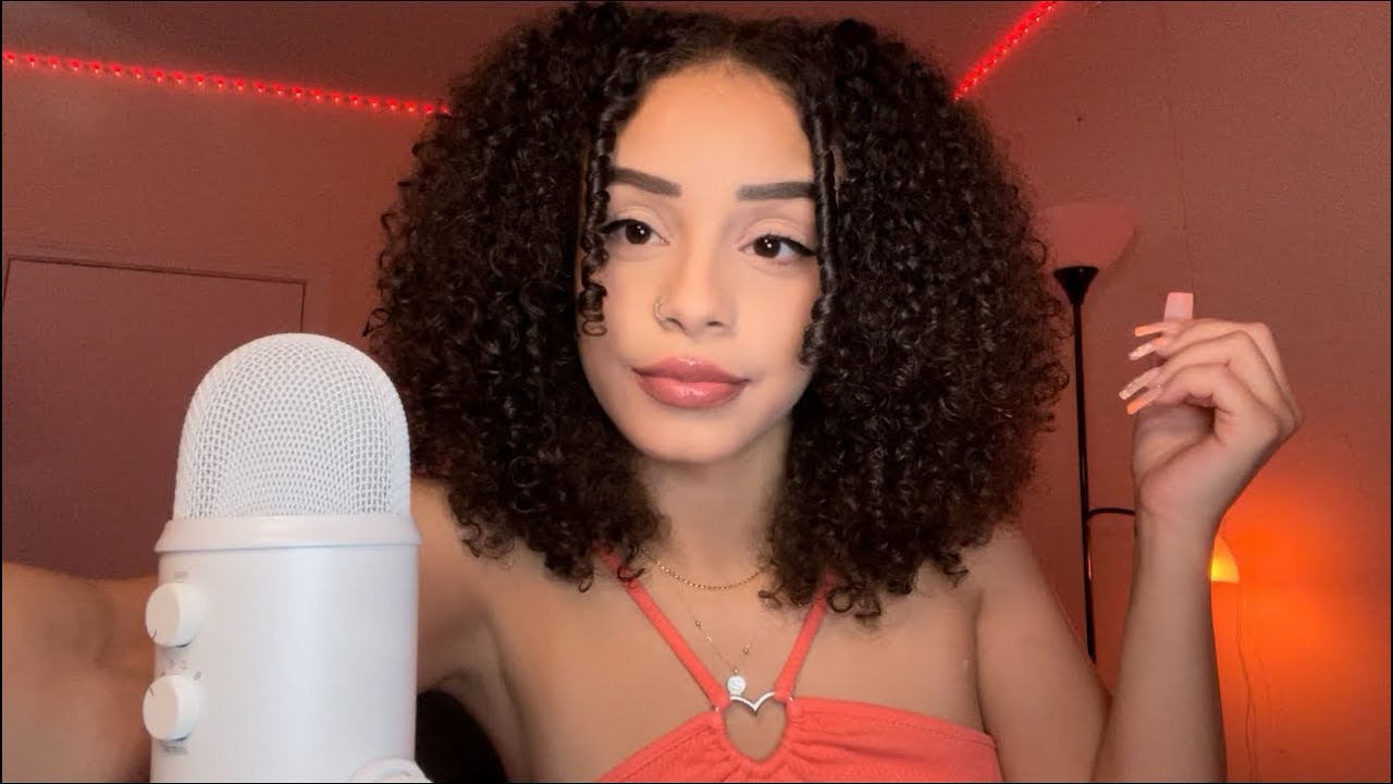 ASMR | Lots of MOUTH Sounds, Skin Sounds, Collarbone Tapping, Hand Sounds & Rambles - YouTube