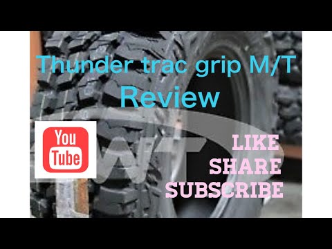 Thunder Trac Grip M/T Review - YouTube