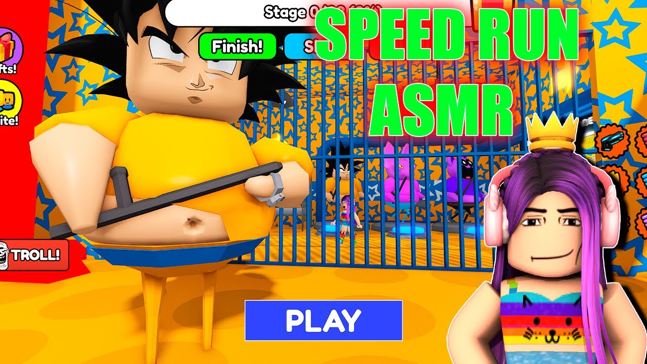 Speed Run GOKU BARRY'S PRISON RUN! OBBY - YouTube
