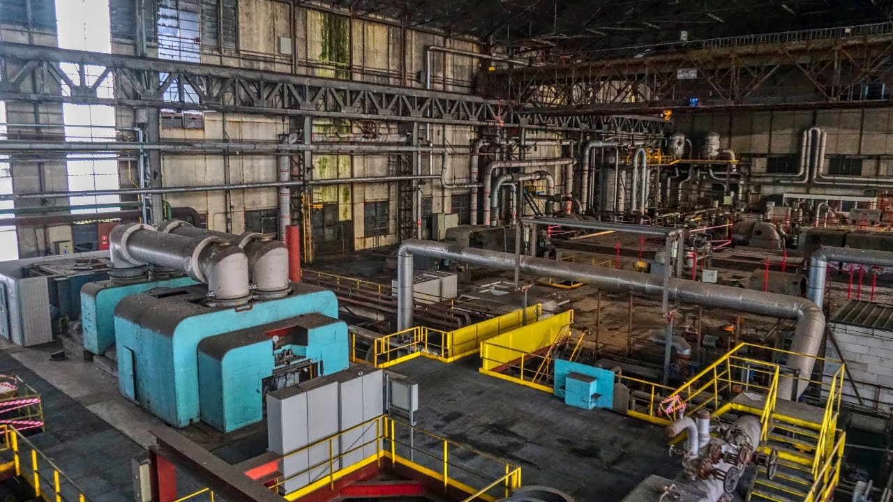Exploring The Abandoned Blue Power Plant | RE-VISIT | URBEX - YouTube