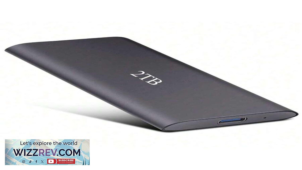 2TB Portable External SSD External Hard Drive 2tb Solid State Drive ...