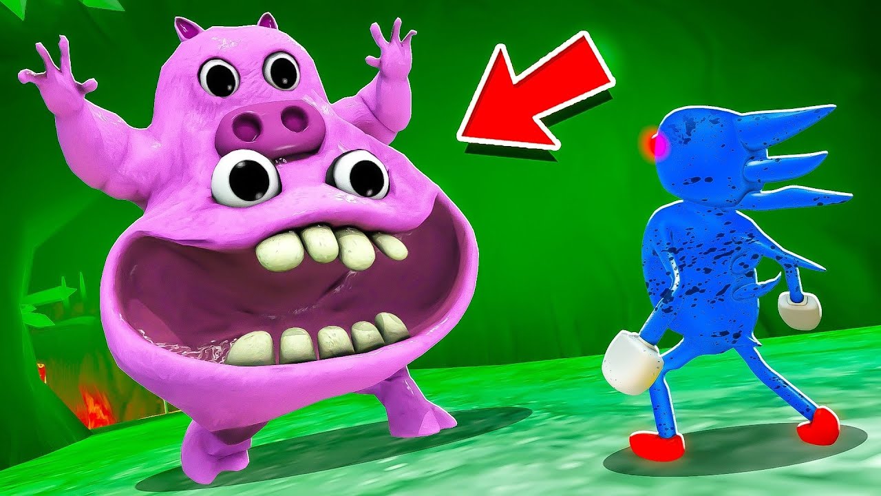 SONIC.EXE vs 3D SANIC CLONES MEMES vs GARTEN OF BANBAN FAMILY?! Garry's ...