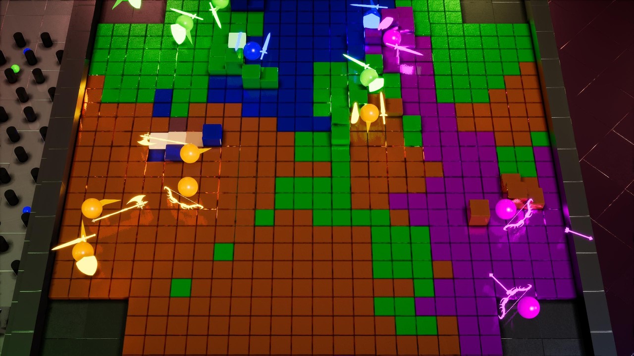 Marble Weapon Territory Battles | Unity 3D Simulation - YouTube
