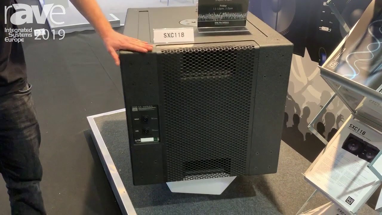 ISE 2019: Martin Audio Debuts SXC118 Subwoofer - YouTube